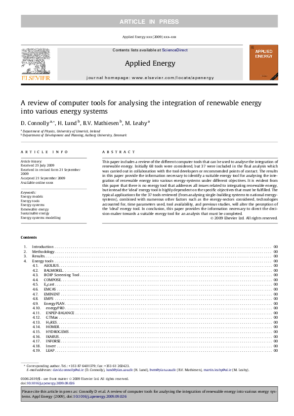 (PDF) A review of computer tools for analysing the integration of ...