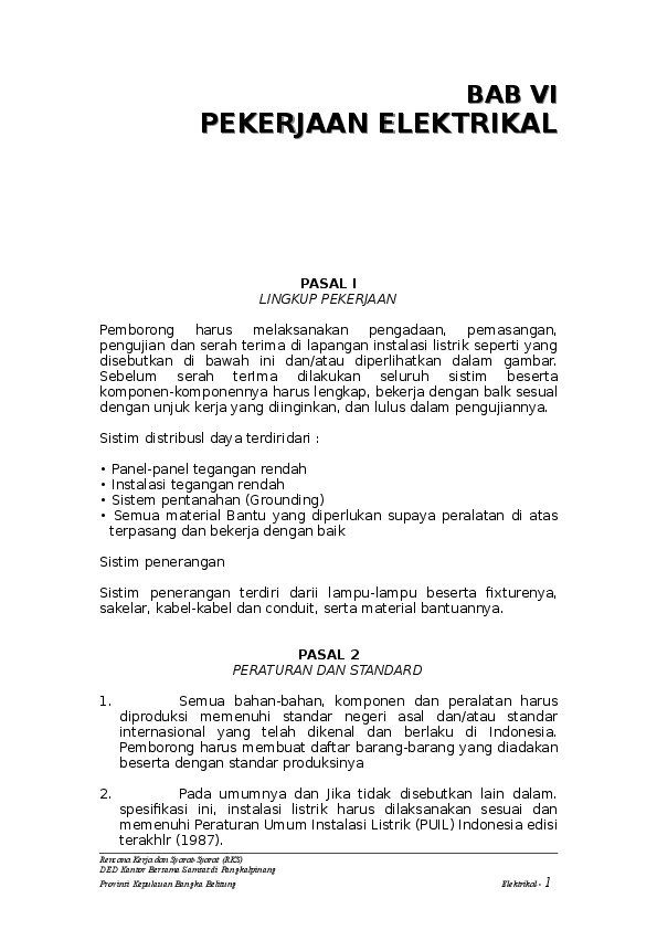 (DOC) Bagian-6-pekerjaan-elektrikal
