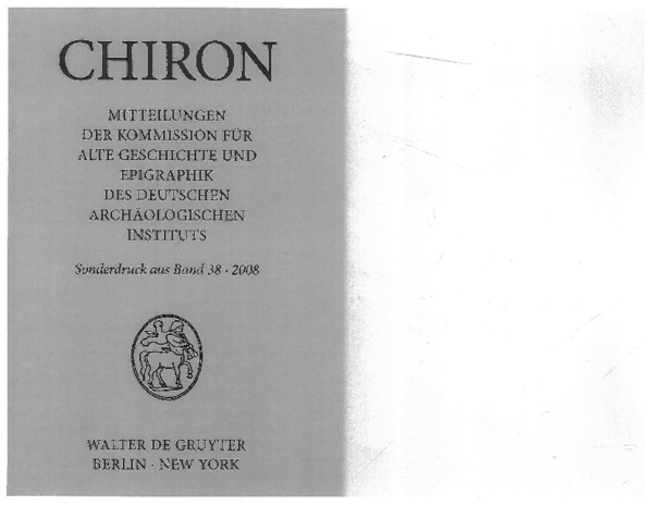 (PDF) A Boiotian Proxeny Decree and Relief in the Museum of Fine Arts ...