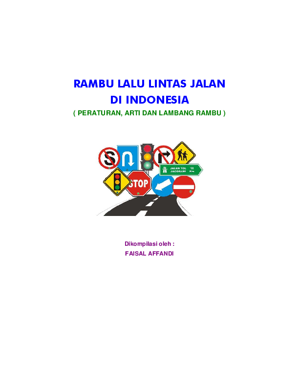 (PDF) Rambu Lalu Lintas