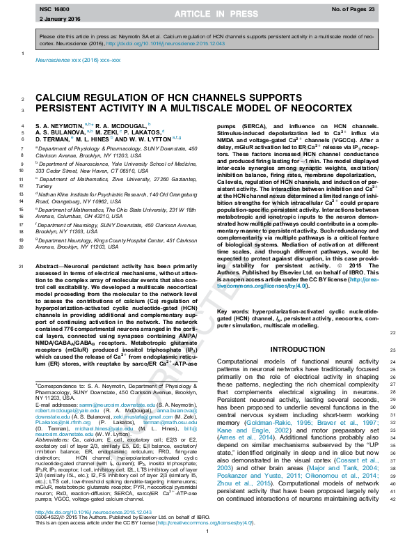 (PDF) Structural stability for the Morris–Lecar neuron model