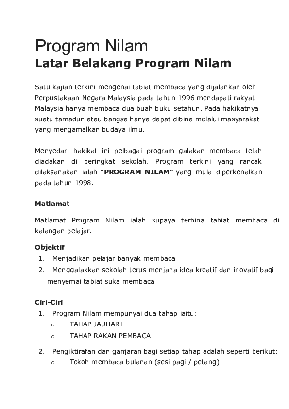 (DOC) program nilam smk seremban 2