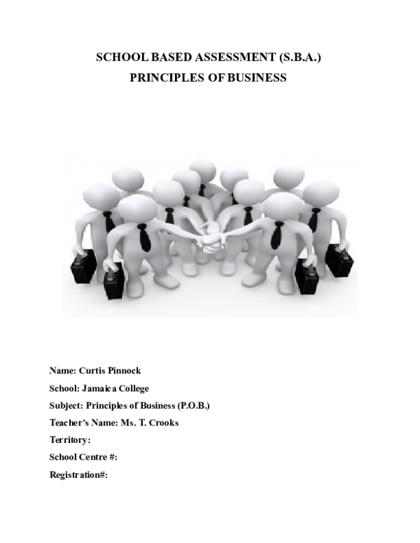 (DOC) SCHOOL BASED ASSESSMENT POB