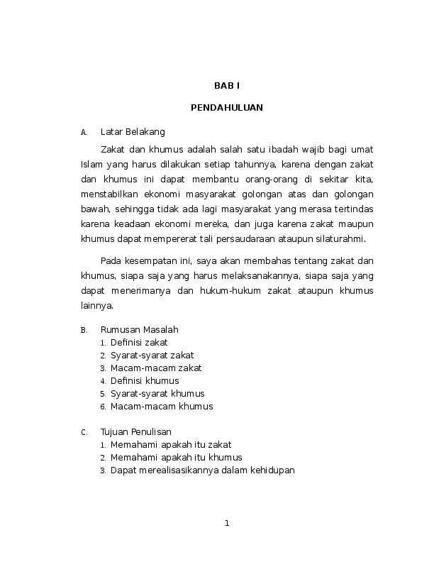 (DOC) zakat dan khumus