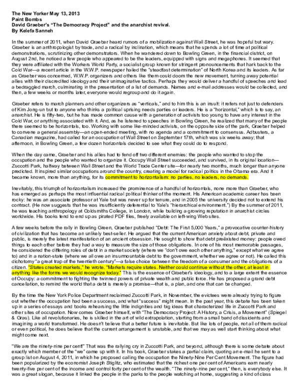 (DOC) The Democracy Project Review