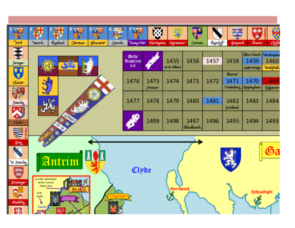 (PDF) Map of Medieval England Castles and Other Key Locations (1455-1499)