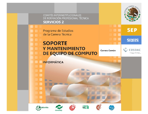(PDF) Soporte y mantenimiento de equipo de computo