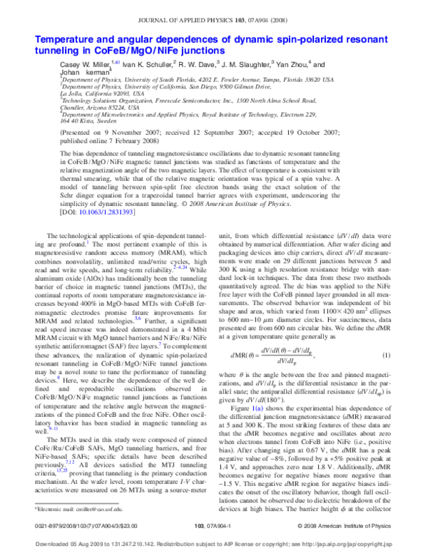 Pdf Rashba Spin−orbit Coupling Effect On Tunneling Time In