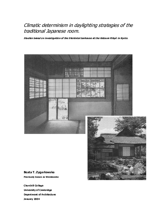 (PDF) Climatic determinism in daylighting strategies of the traditional ...