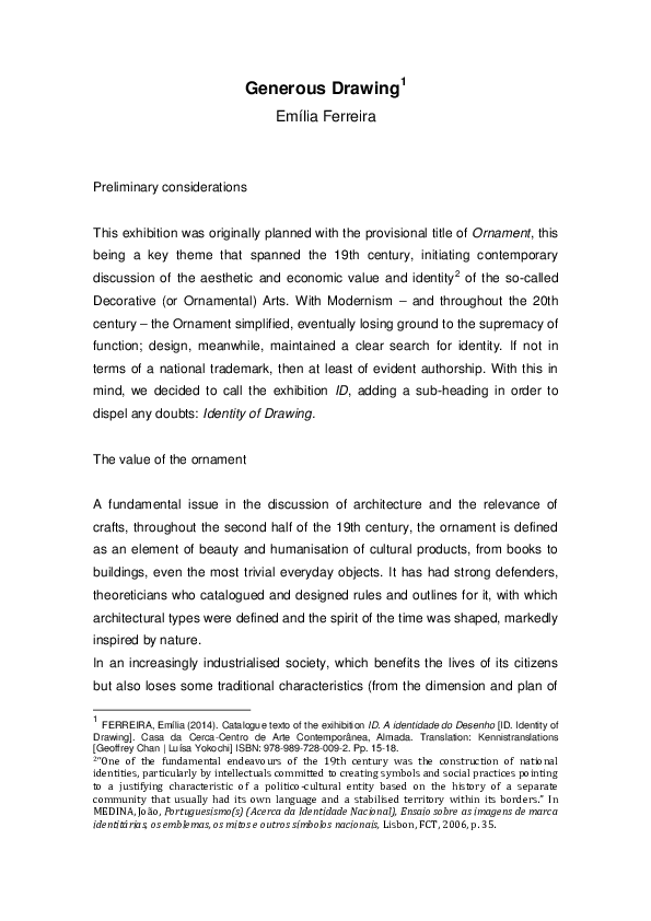 (PDF) Generous Drawing