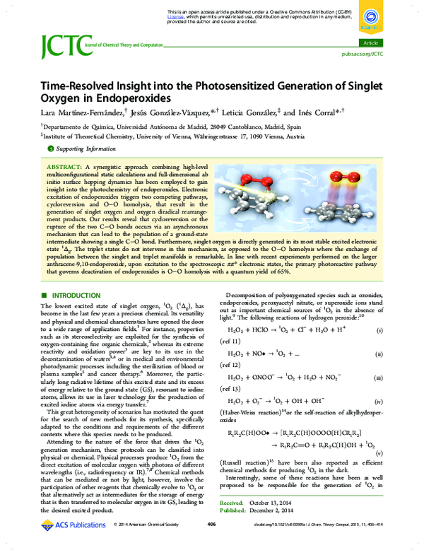 (PDF) Time-Resolved Insight into the Photosensitized Generation of ...