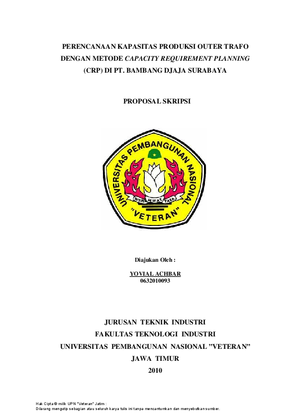 (PDF) PERENCANAAN KAPASITAS PRODUKSI DENGAN METODE ROUGH CUT CAPACITY ...