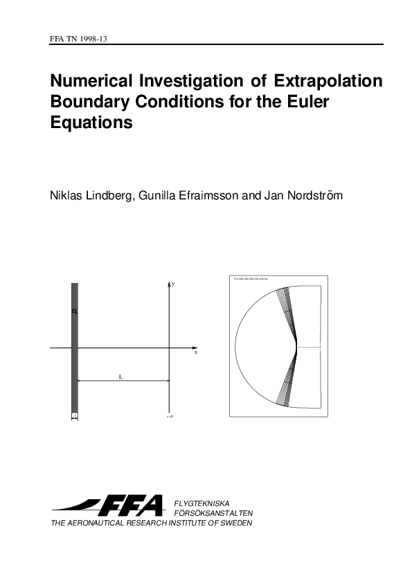 Pdf Analysis Of Extrapolation Boundary Conditions For The Linearized Euler Equations Jan