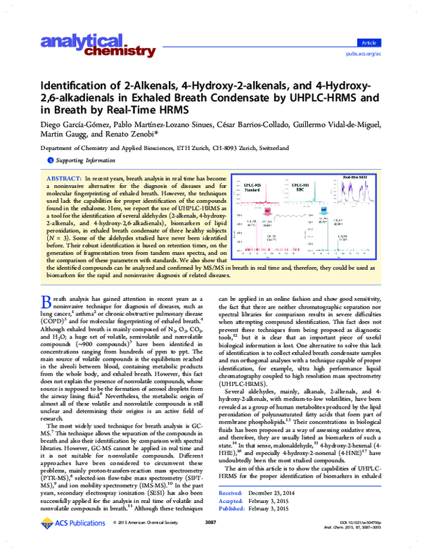 (PDF) Identification of 2-alkenals, 4-hydroxy-2-alkenals and 4-hydroxy ...