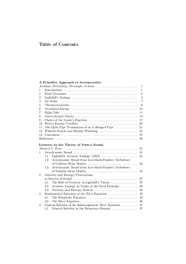 (PDF) A Primitive Approach to Aeroacoustics