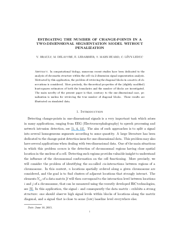 Pdf Estimation And Selection For The Latent Block Model On Categorical Data