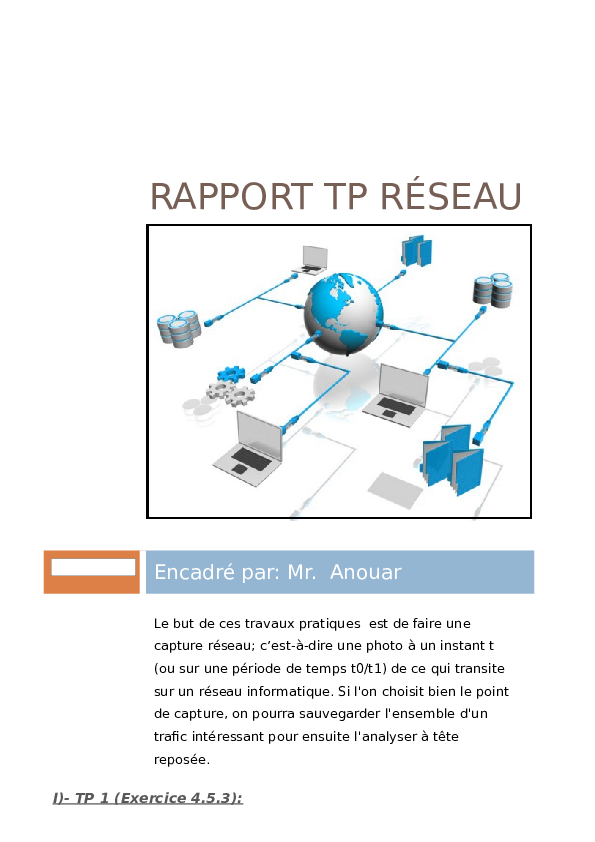 (DOC) Rapport TP reseau