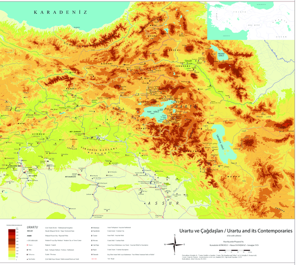 (PDF) Urartu ve Çağdaşları / Urartu and its Contemporaries (Harita/Map)