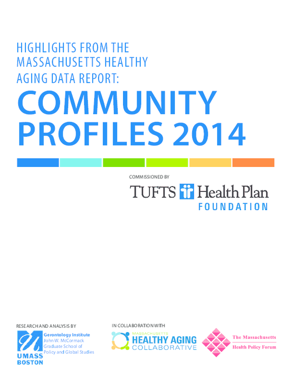(PDF) Highlights from The Massachusetts Healthy Aging Data Report 2014
