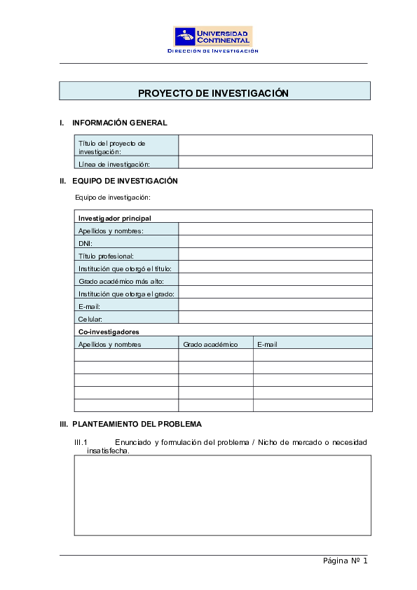 (DOC) Formato de proyecto