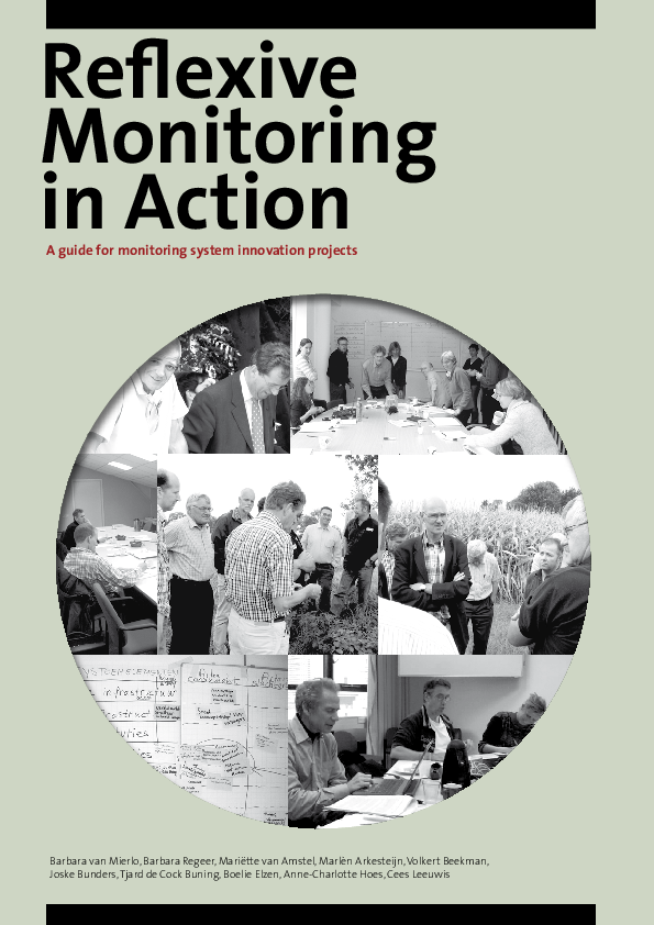 (PDF) Reflexive monitoring in action: a guide for monitoring system innovation projects