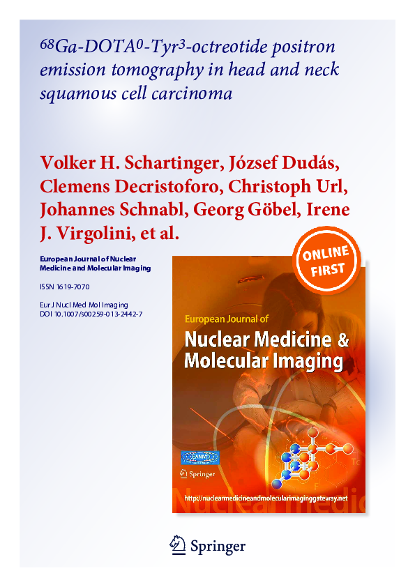 (PDF) 68Ga-DOTA0-Tyr3-octreotide positron emission tomography in head and neck squamous cell ...