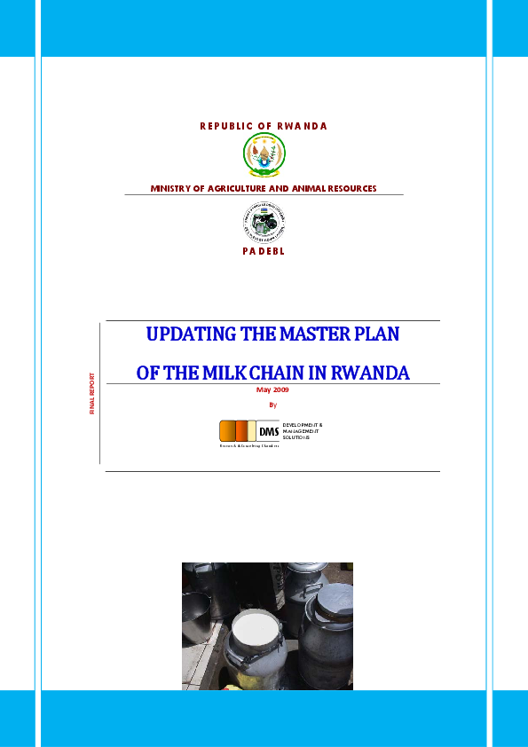 (PDF) Milk Master Plan