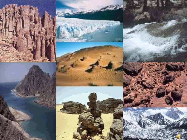 (PPT) Procesos que provocan cambios en la superficie terrestre