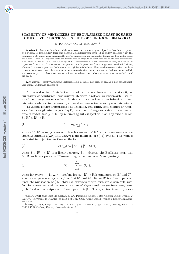 (PDF) The lack of strict convexity and the validity of the Comparison Principle for a simple ...
