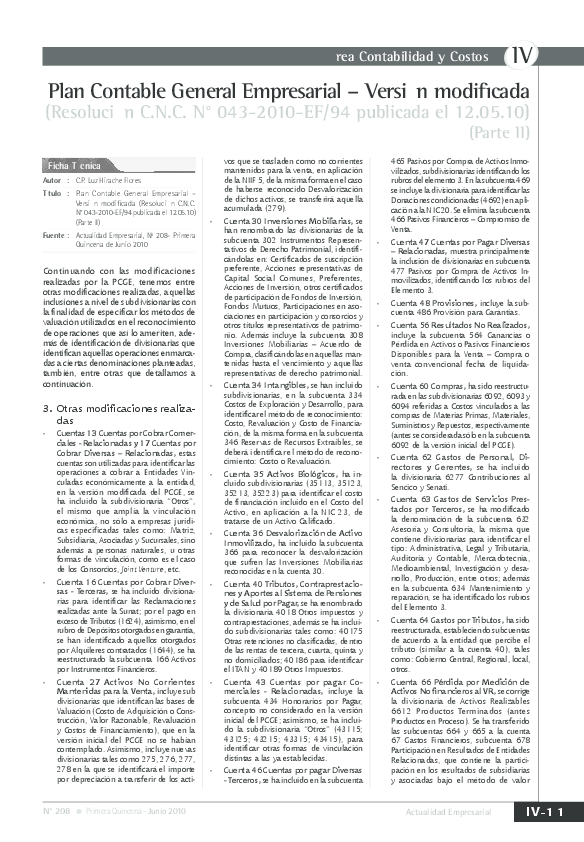 (PDF) PCGE Modificaciones 2 | ster ciezza - Academia.edu