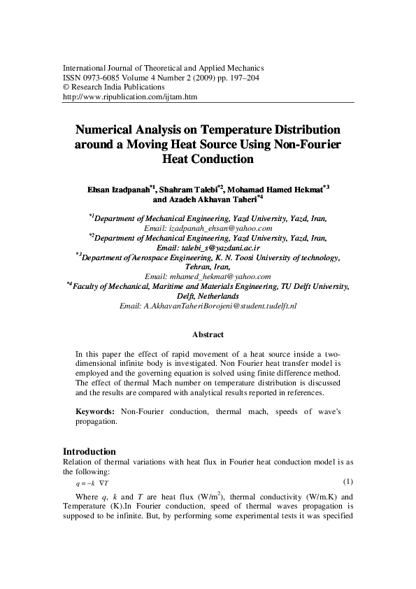 Heat Conduction Equation With Source - Tessshebaylo