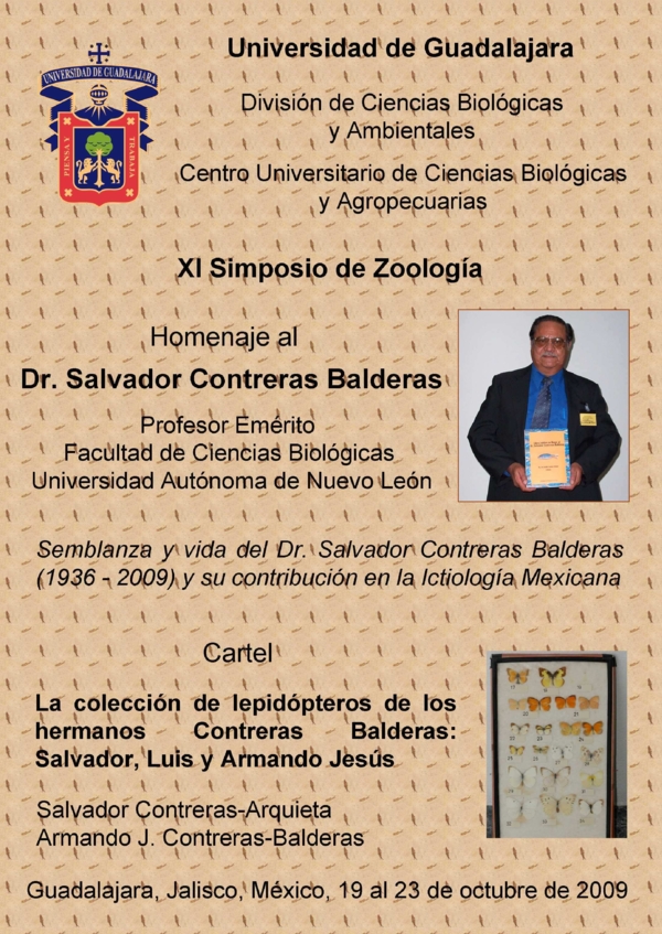 (PDF) LA COLECCIÓN DE LEPIDÓPTEROS DE LOS HERMANOS CONTRERAS BALDERAS ...