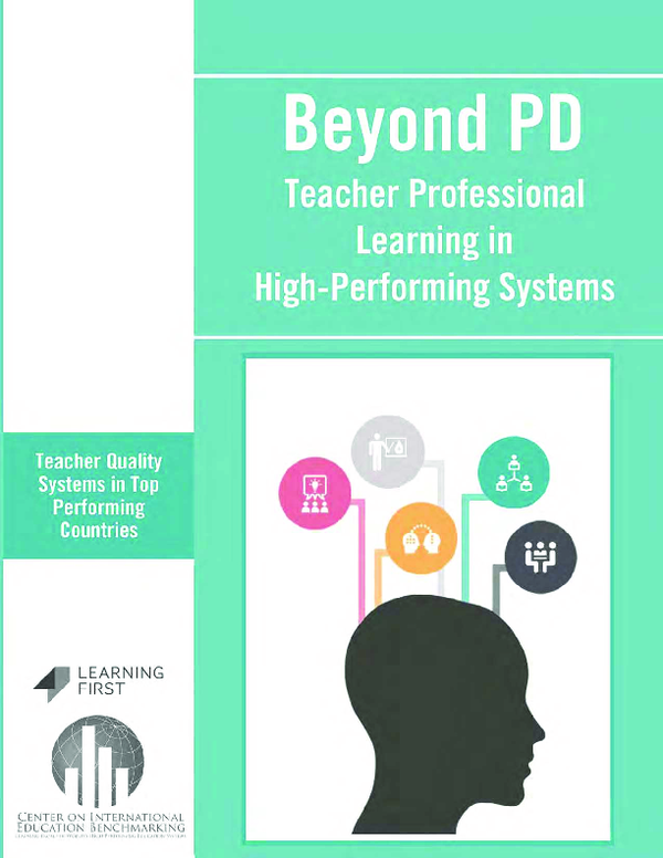 (PDF) Beyond PD: Teacher Professional Learning in High-Performing Systems