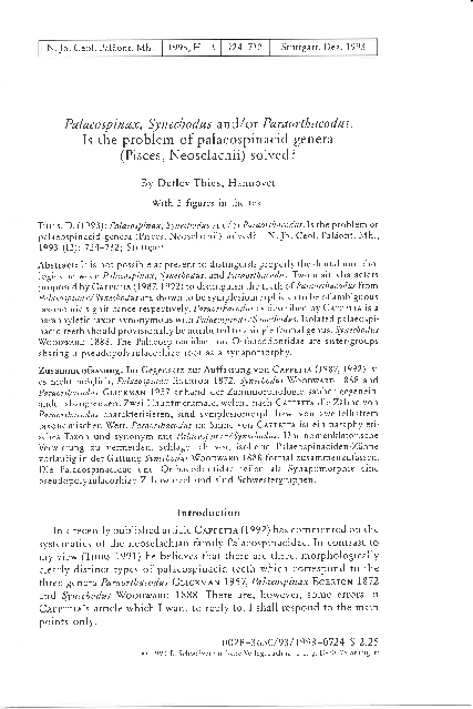 (PDF) Superficial similarity vs. synapomorphic similarity: the case of ...