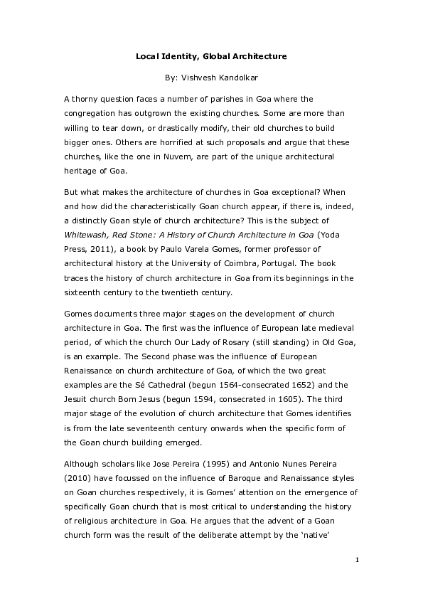 (DOC) Local Identity, Global Architecture