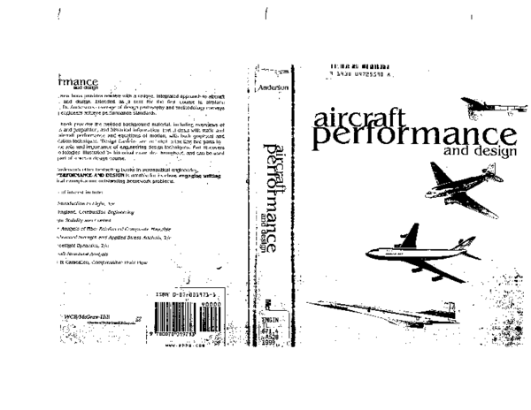 (PDF) Aircraft Performance and Design - Anderson
