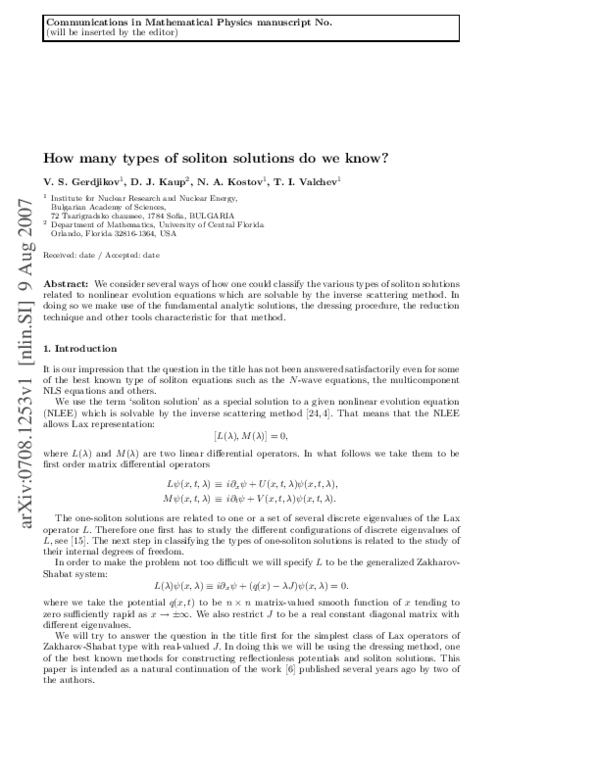 PDF How Many Types Of Soliton Solutions Do We Know Vladimir pdf-how-many-types-of-soliton-solutions-do-we-know-vladimir