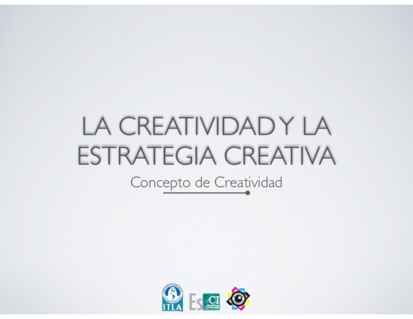 (PDF) 1 1 Concepto de Creatividad