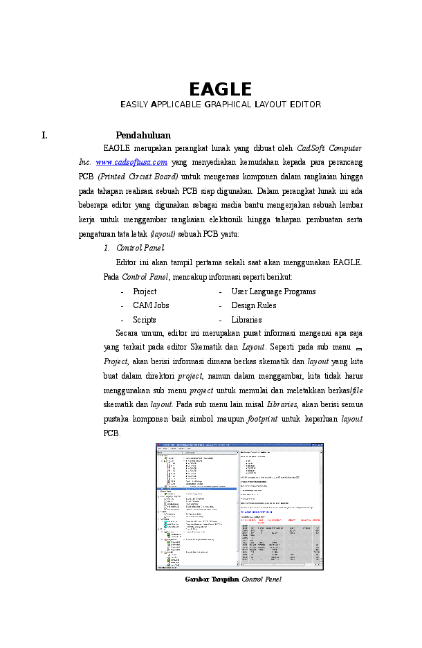 (DOC) Tutorial Eagle