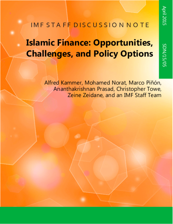 (PDF) Islamic Finance: Opportunities, Challenges, and Policy Options