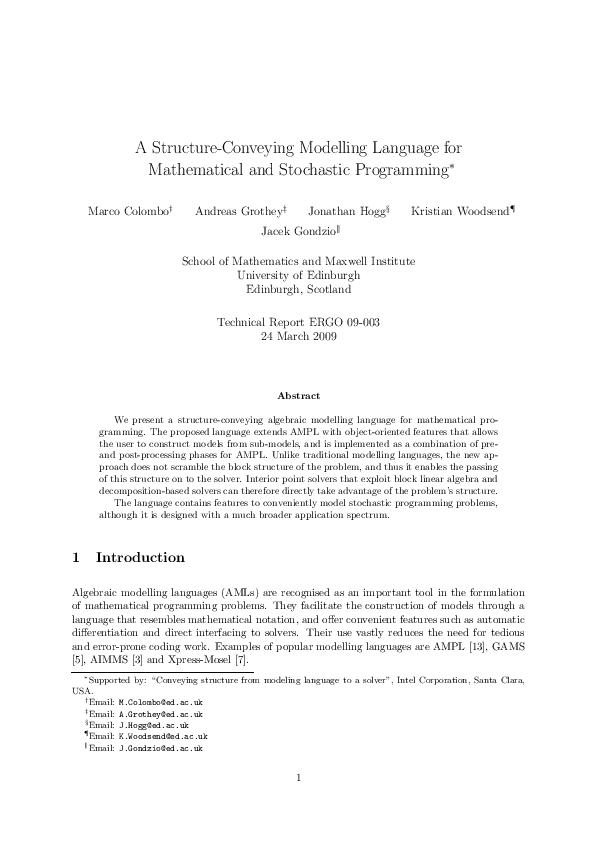 (PDF) A structure-conveying modelling language for mathematical and ...