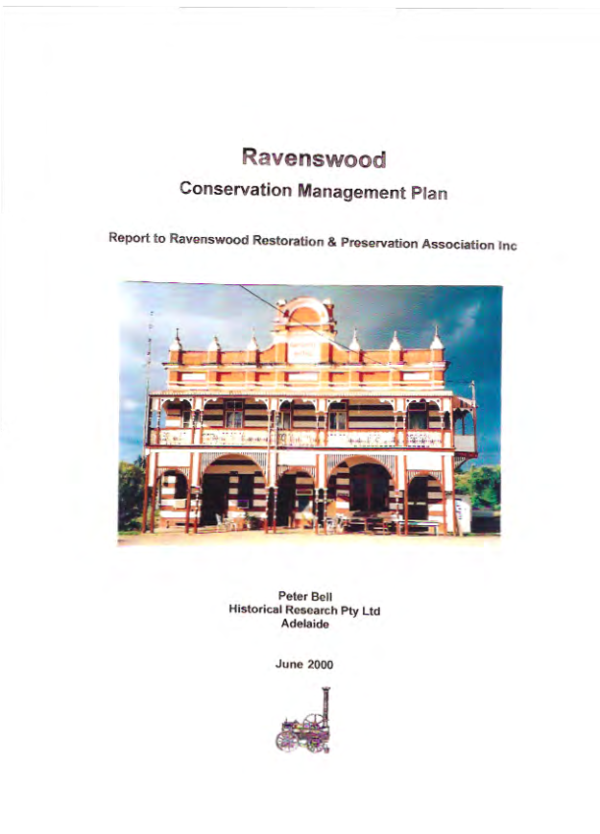 (PDF) Ravenswood Conservation Management Plan