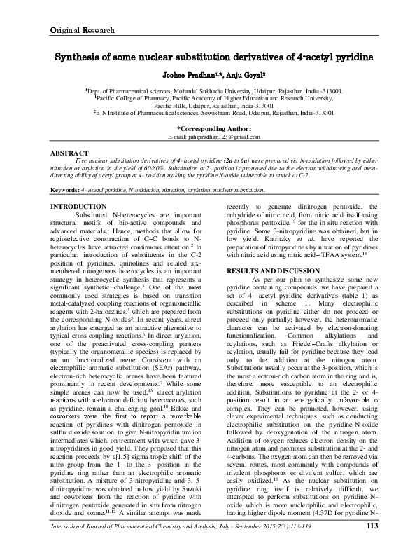 acetylation with acetic anhydride and pyridine