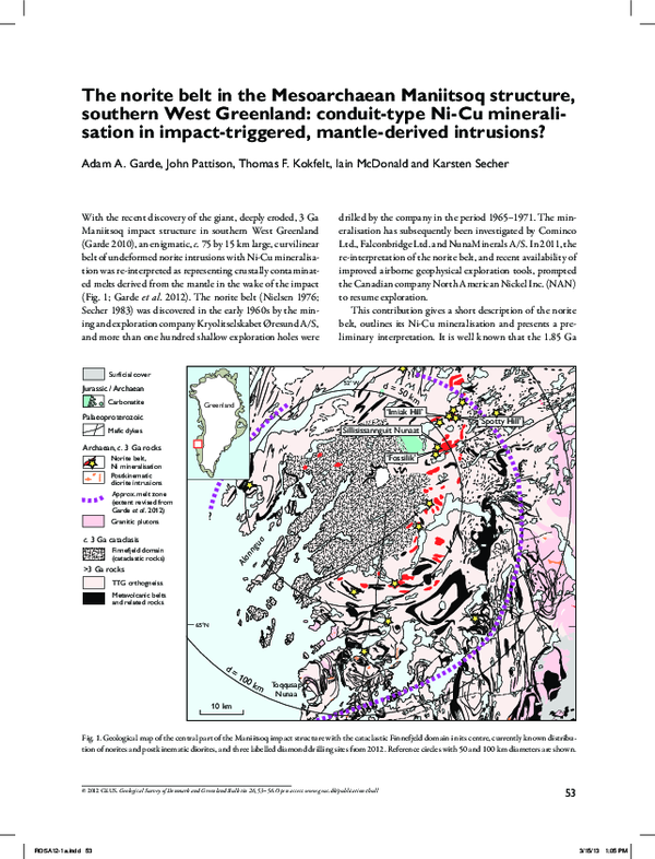 (PDF) Stirred not shaken; critical evaluation of a proposed Archean ...