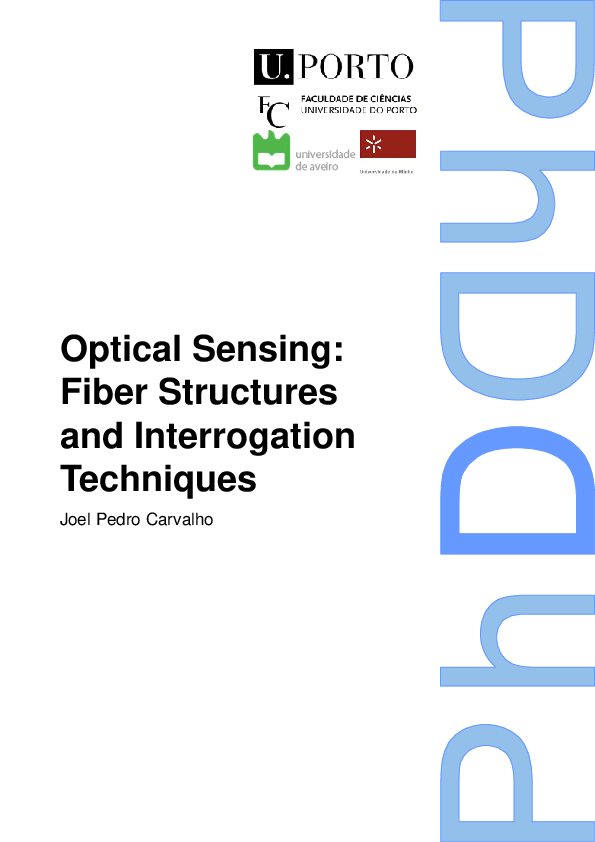 (PDF) Optical sensing: fiber structures and interrogation techniques