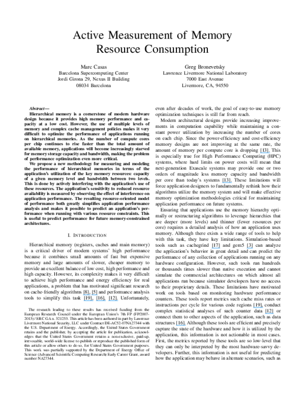 (PDF) Dynamic tracking of page miss ratio curve for memory management | Sanjeev Kumar - Academia.edu