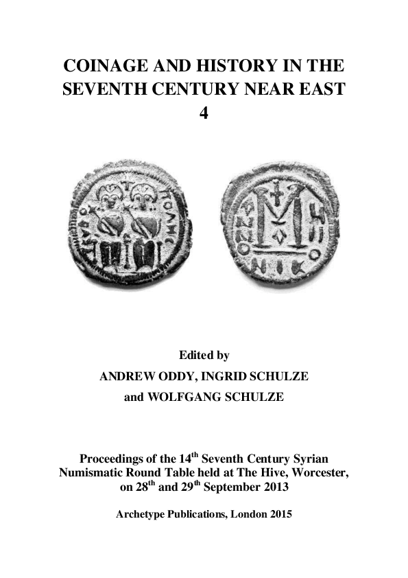 (PDF) The Spear on Coins of the Byzantine-Arab Transition Period