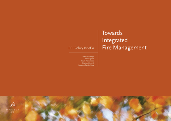 (PDF) Towards Integrated Fire Management