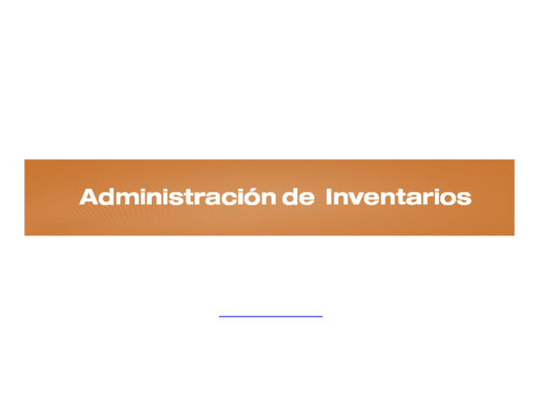 (PDF) Administracion de inventarios