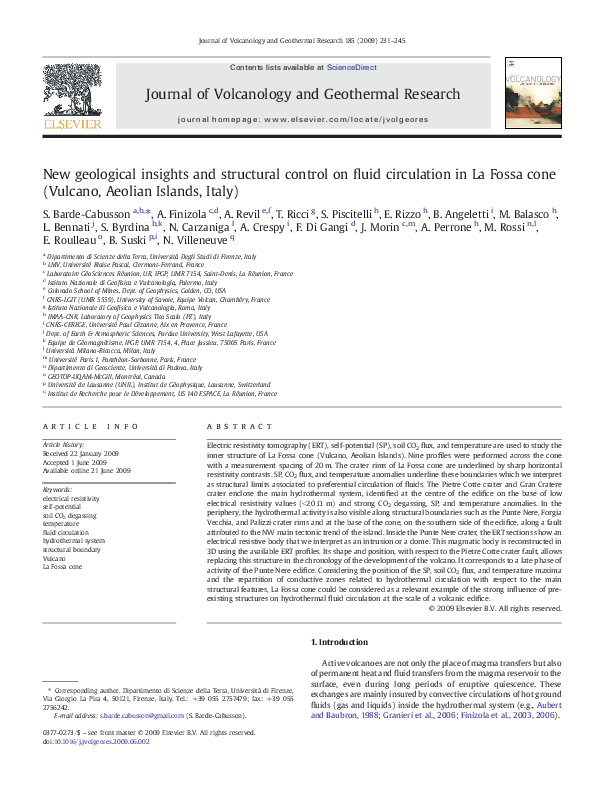 (PDF) New geological insights and structural control on fluid ...